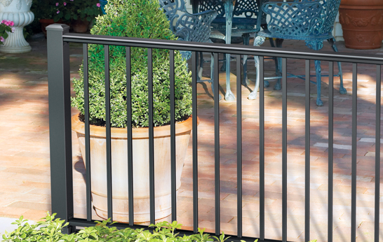 Durham Aluminum Railing System by Bufftech
