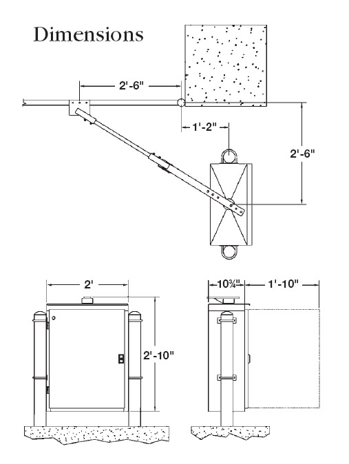 SWG Series - Commercial Industrial Linear Swing Gate Operators - by ...